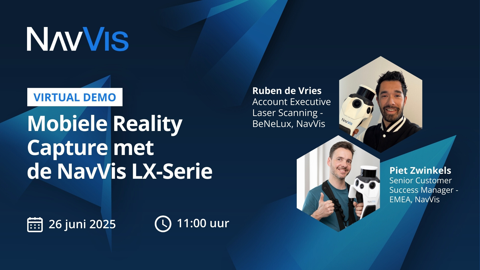 Mobiele Reality Capture met de NavVis LX-Serie